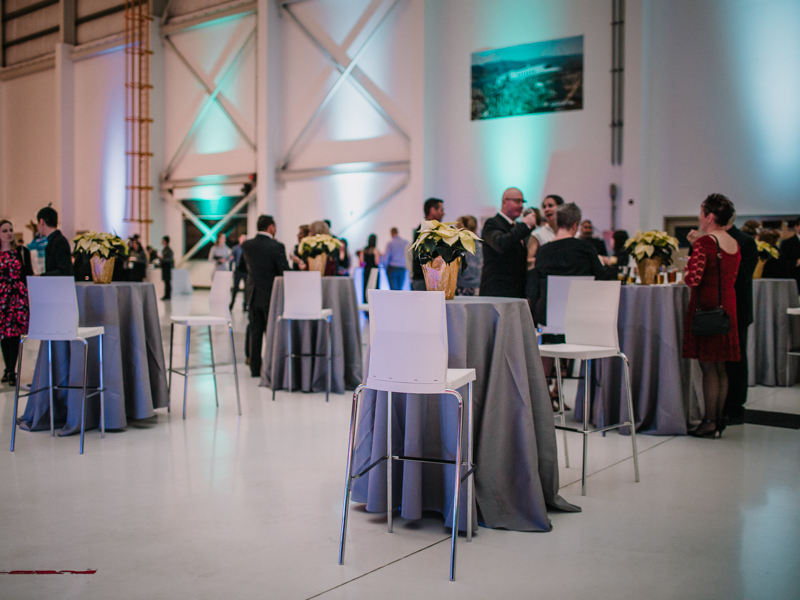 An Air Hangar Holiday Party
